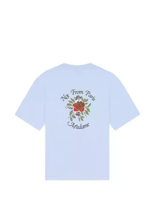 Drole De Monsieur Not From Paris Madame T-shirt - Blue
