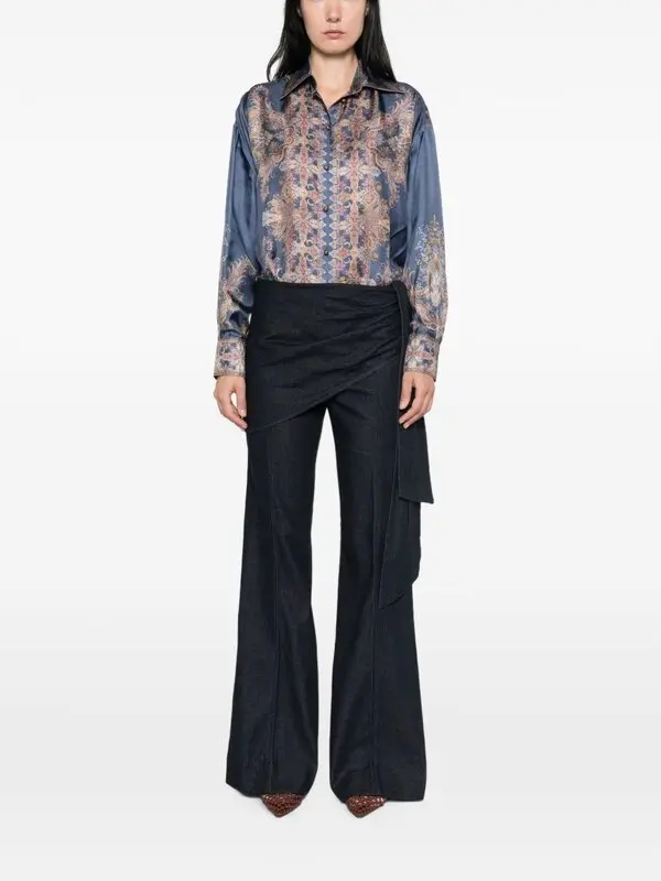Zimmermann Valiant Flared Denim Jeans