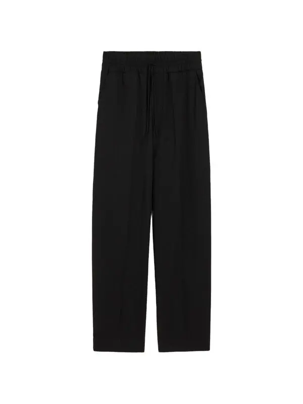 AMI Paris Wool Trousers - Black