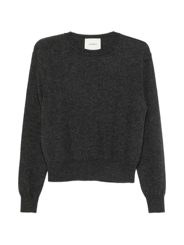 LISA YANG Greer Cashmere Sweater - Grey