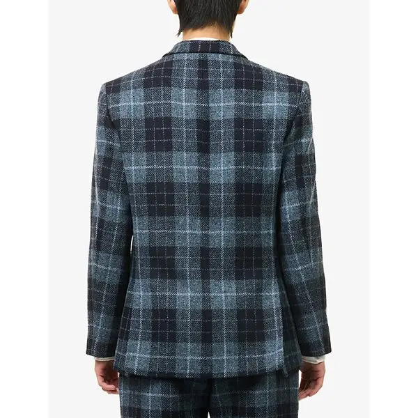 LABRUM Harris Double-breasted Tweed Blazer