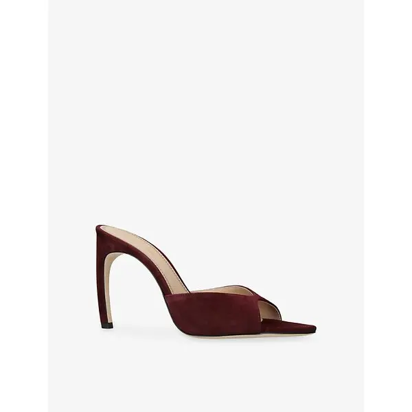 Victoria Beckham Harlow Open-toe Suede Heeled Sandals