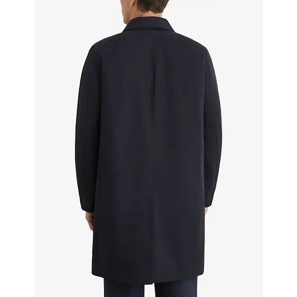 REISS Lawlen Collared Zip-through Woven Jacket
