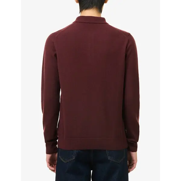 Sunspel Regular-fit Cashmere Polo Jumper