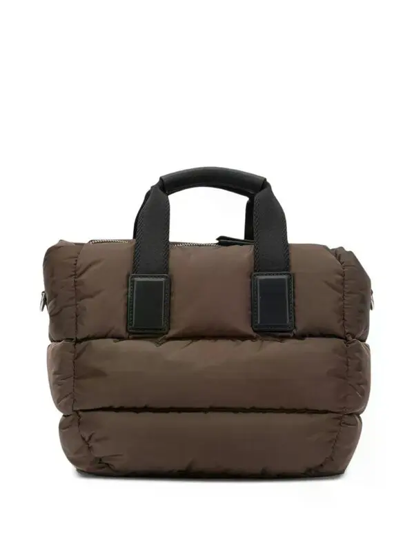 Moncler Padded Tote Bag - Brown