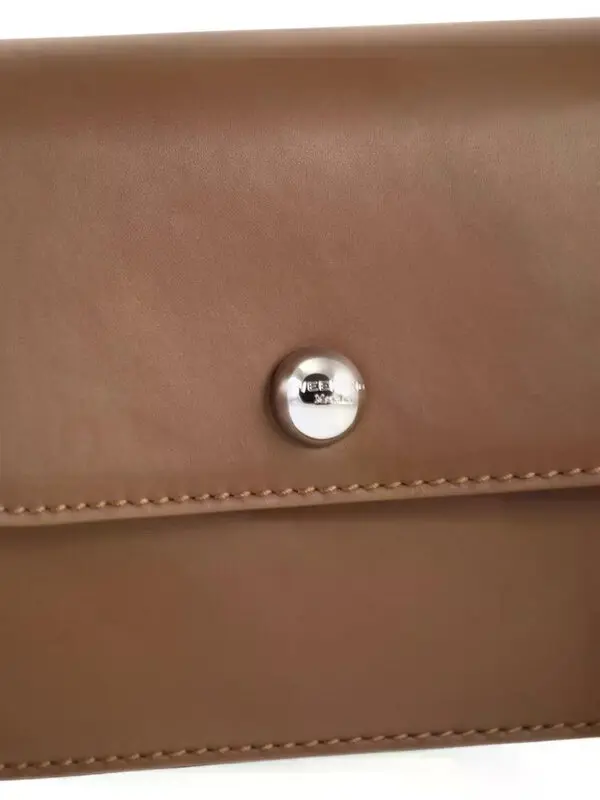Max Mara Flap-silhouette Leather Crossbody Bag