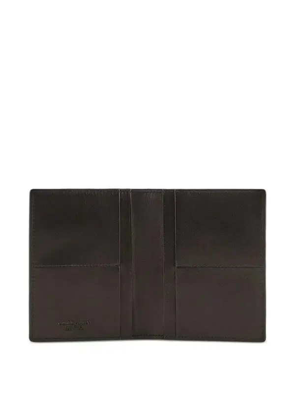 Giorgio Armani Logo-debossed Bifold Cardholder