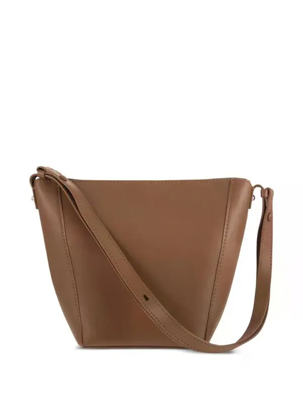 Max Mara Leather Shoulder Bag - Brown