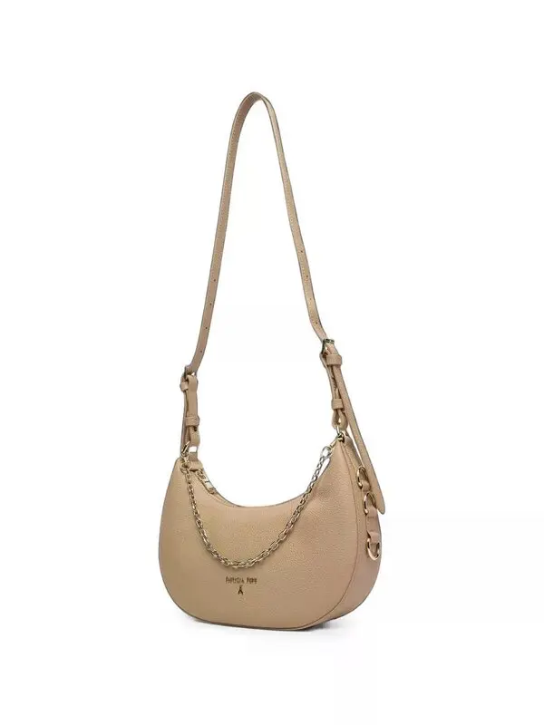 Patrizia Pepe Grained Leather Shoulder Bag