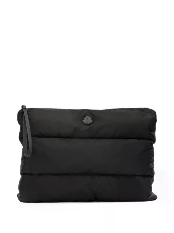 Moncler Caradoc Quilted Laptop Bag - Black