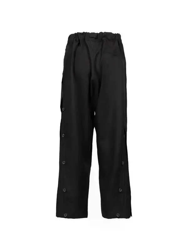 Y3 Sports Uniform Three-stripes Press-stud Trousers