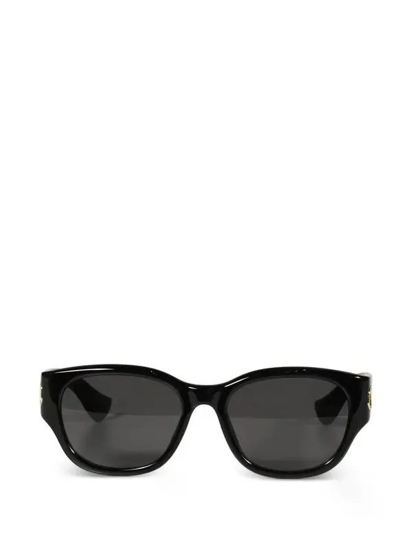 Valentino Garavani Vlogo Square-frame Sunglasses - Black
