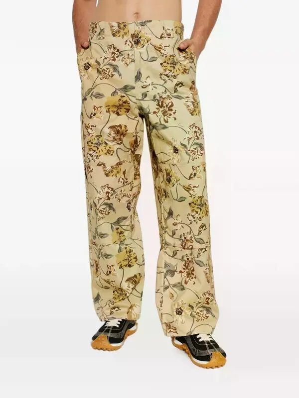 Kenzo Floral-print Jeans