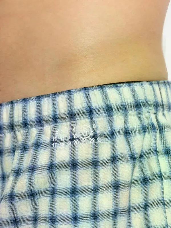 MAISON MARGIELA Check-pattern Boxer Shorts