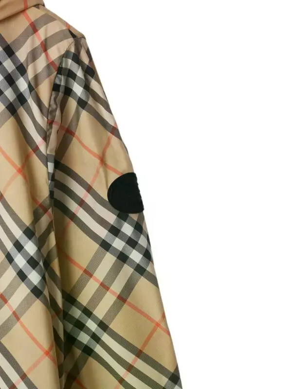 Burberry Check Hooded Jacket