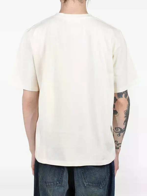 MAISON MARGIELA Spray-effect Logo-print T-shirt