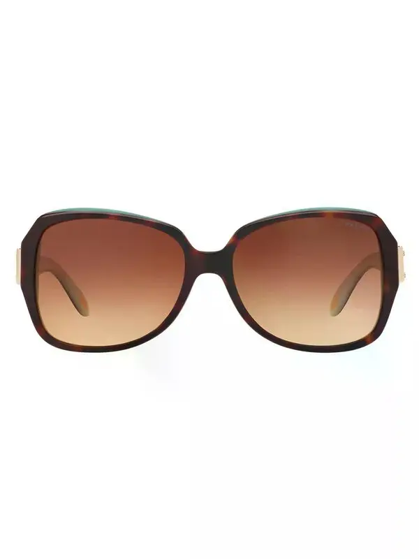 Ralph Lauren Ra5138 Tortoiseshell Effect Sunglasses - Brown