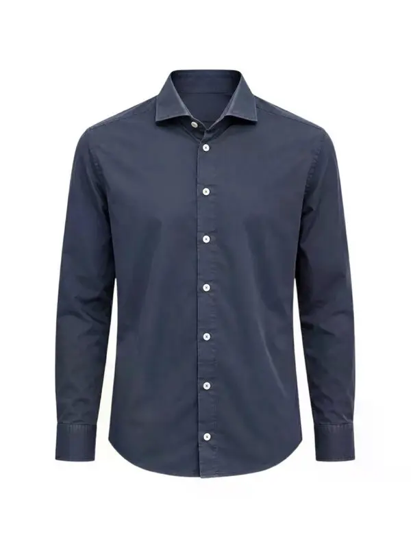 BASTONCINO Buttoned-cuff Shirt - Blue