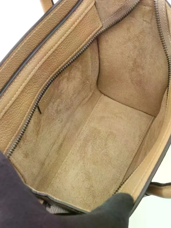 Celine Nano Luggage Tote Satchel - Neutrals