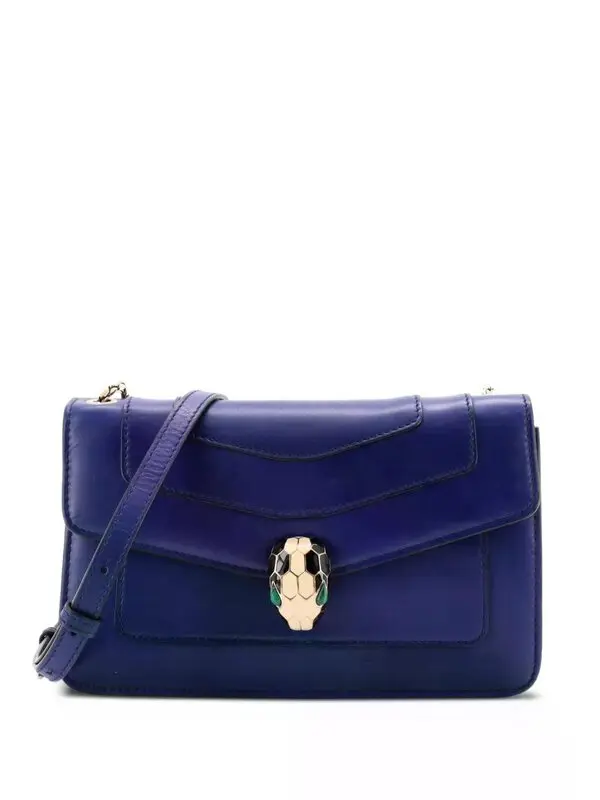 BVLGARI Serpenti Small Crossbody Bag - Blue