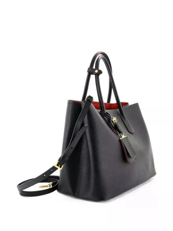 Prada Cuir Double Saffiano Leather Large Tote Bag