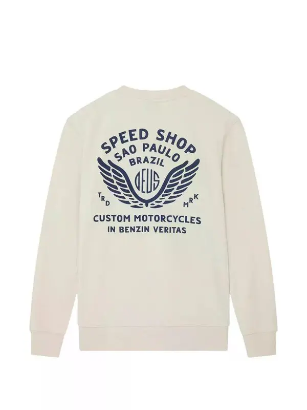 Deus Ex Machina Munificence Graphic-print Crew-neck Sweatshirt