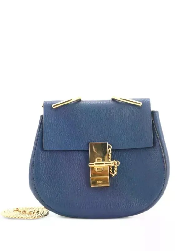 Chloé Drew Leather Mini Crossbody Bag