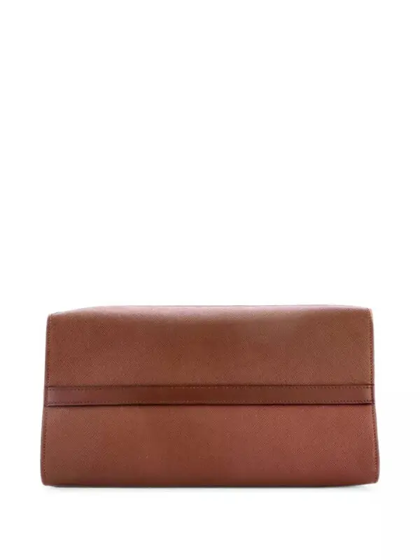 Prada Paradigme Tote Saffiano Leather Medium Satchel