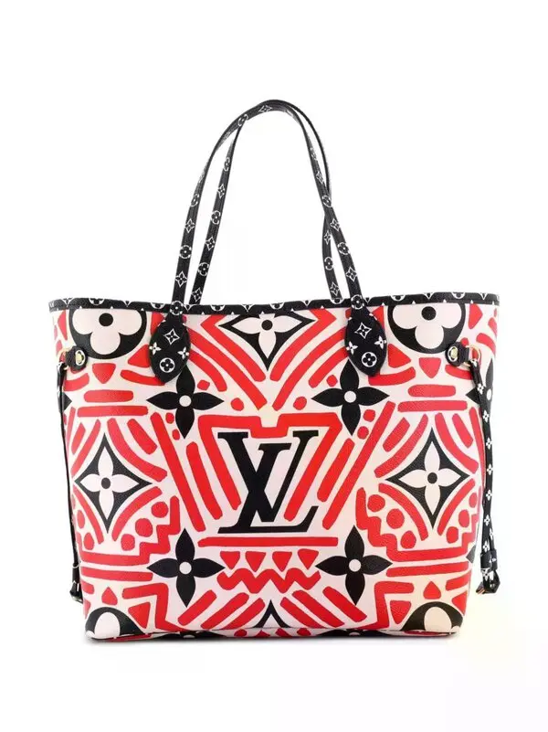 LOUIS VUITTON Limited Edition Crafty Monogram Giant Tote Bag - Red