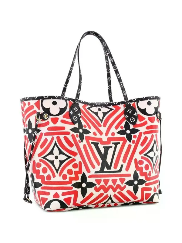 LOUIS VUITTON Limited Edition Crafty Monogram Giant Tote Bag - Red