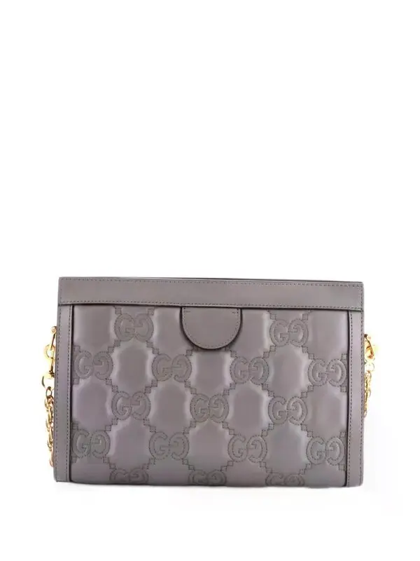 Gucci Gg Gg Matelasse Leather Small Shoulder Bag