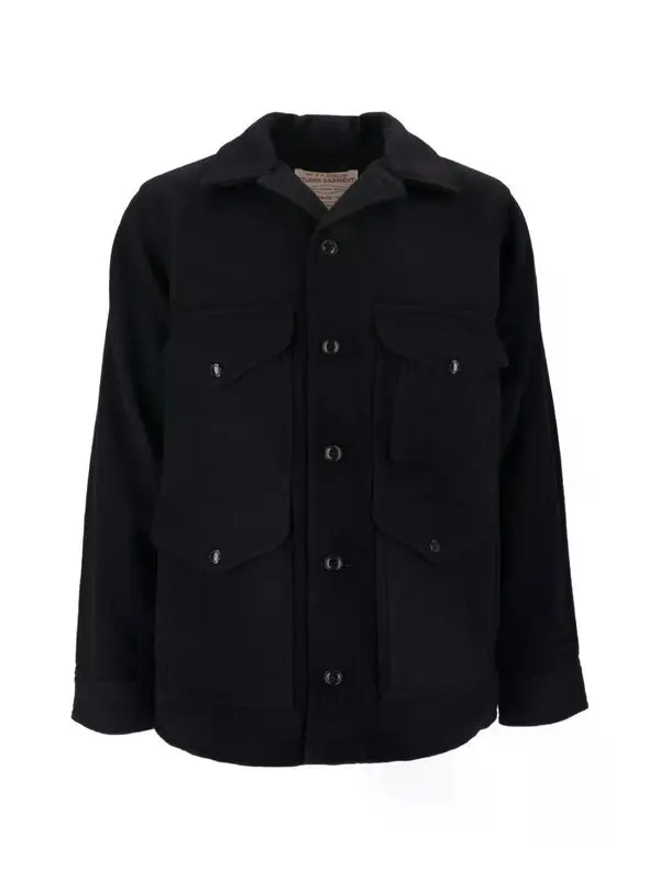 Filson Mackinaw Cruiser Wool Overshirt - Blue