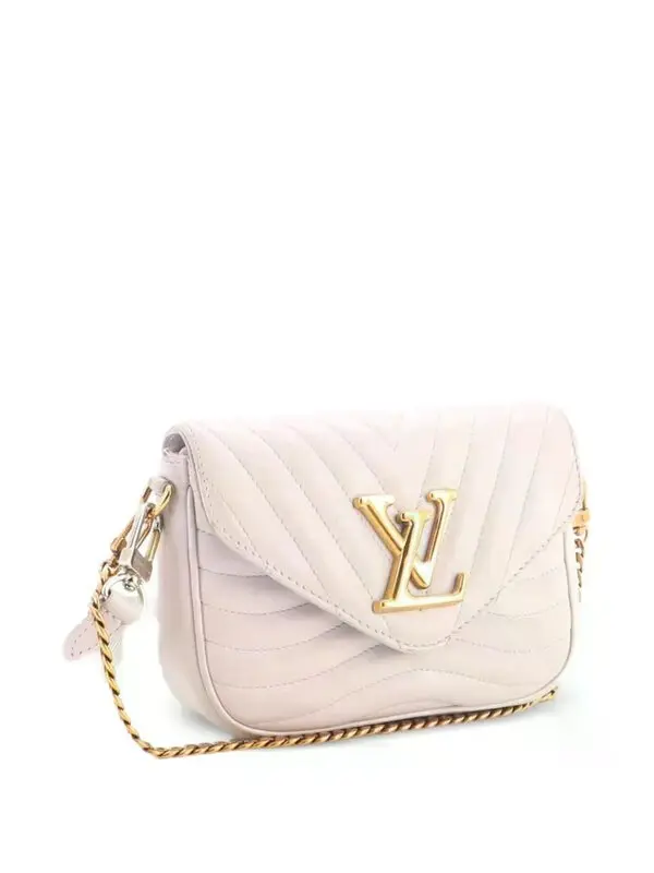 LOUIS VUITTON New Wave Multi Pochette Quilted Leather Crossbody Bag