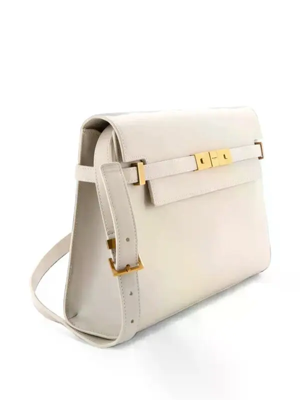 Saint Laurent Manhattan Leather Medium Shoulder Bag