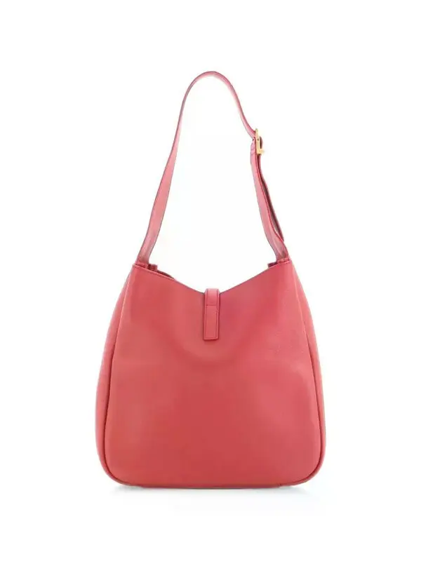 Saint Laurent Le 5 A 7 Supple Leather Small Hobo Bag