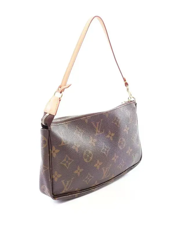 LOUIS VUITTON 2001 Monogram Pochette Accessoires Shoulder Bag