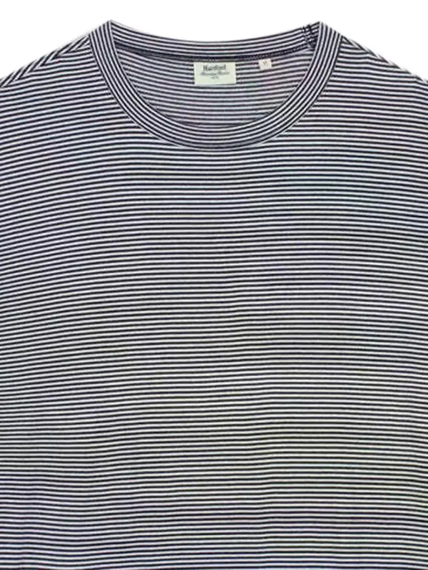 Hartford Striped Cotton T-shirt