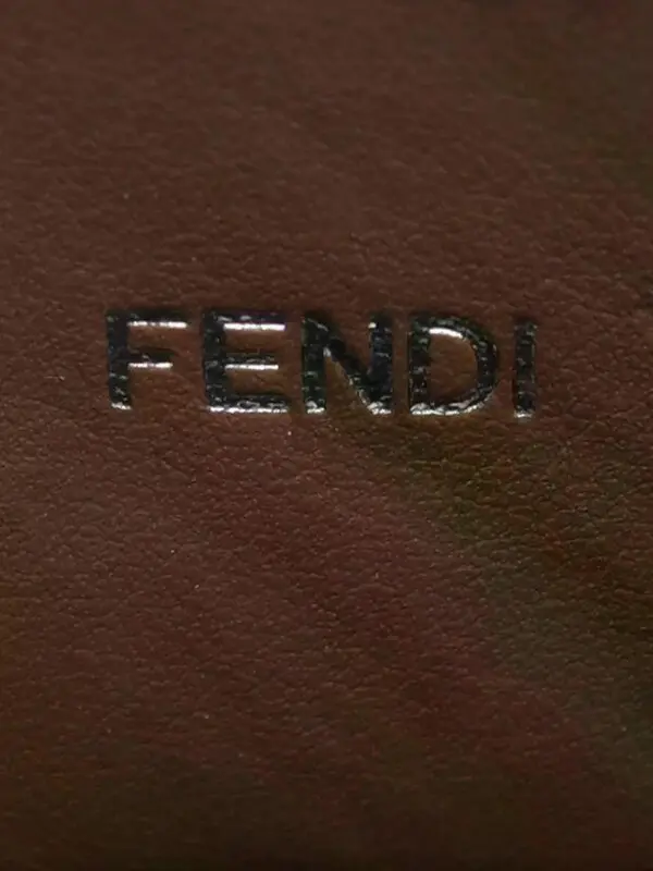 Fendi Small Zucca Canvas Peekaboo Satchel