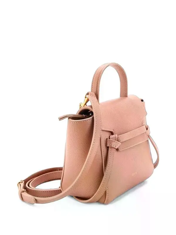 Celine Belt Bag Textured Leather Pico Shoulder Bag