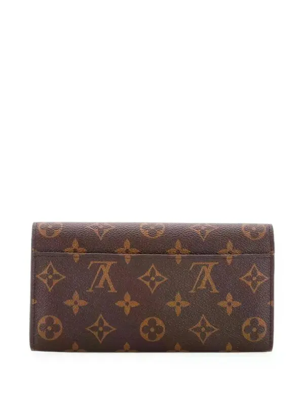 LOUIS VUITTON Sarah Wallet Nm Monogram Canvas Small Wallets