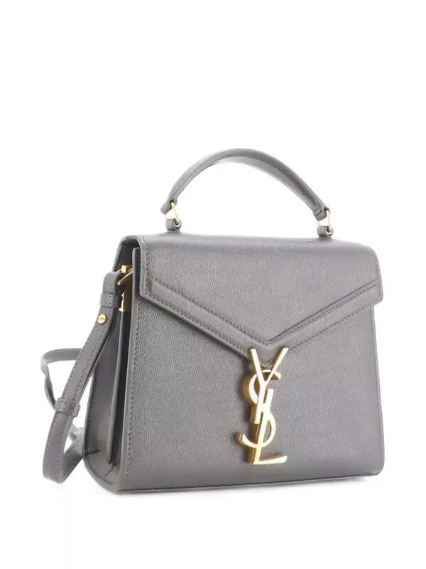 Saint Laurent Cassandra Top Handle Bag Leather Mini Shoulder Bag
