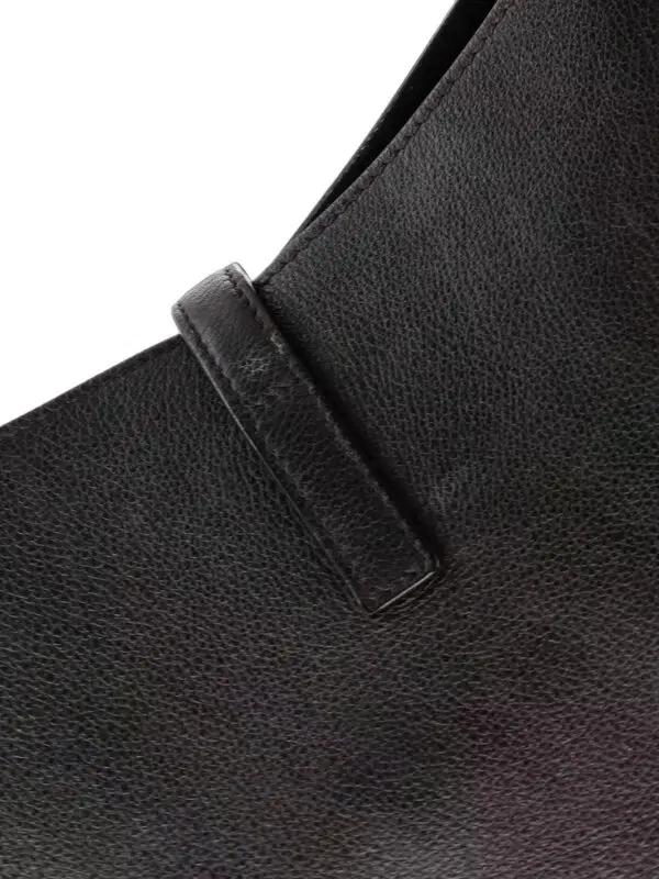 Saint Laurent Le 5 A 7 Supple Leather Small Hobo Bag