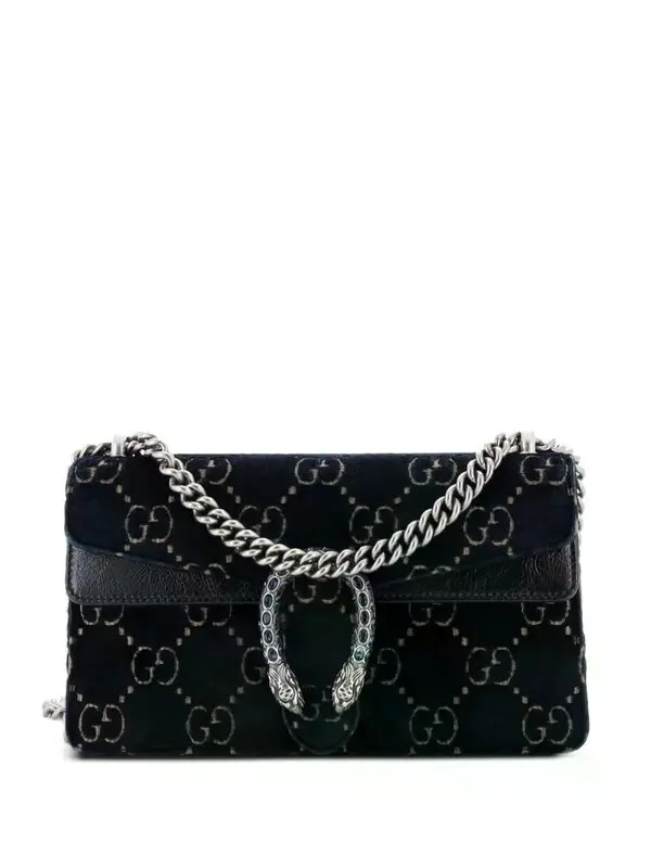 Gucci Dionysus Gg Velvet Mini Shoulder Bag
