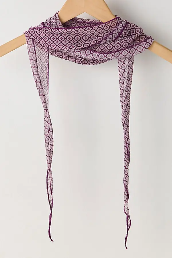 Free People Xl Ultra Skinny Scarf At - Boheme Bazaar