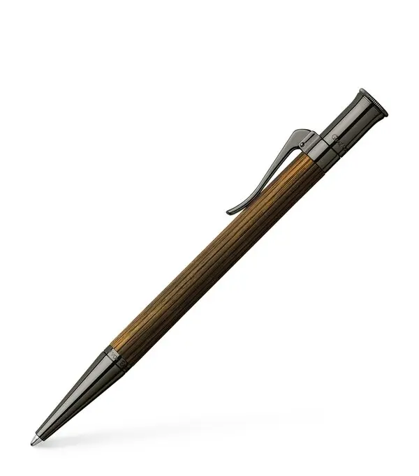 GRAF LANTZ Classic Makassar Ballpoint Pen - Brown