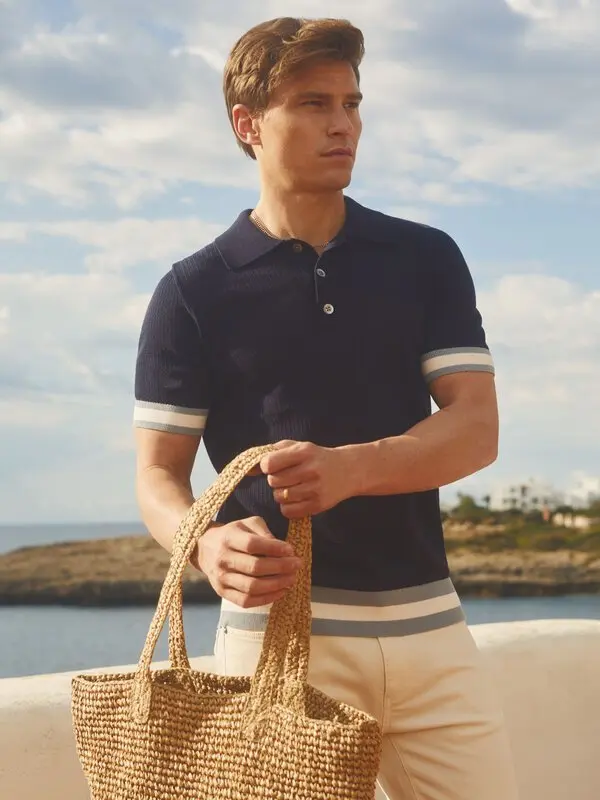 REISS Ravello Paper Tote Bag
