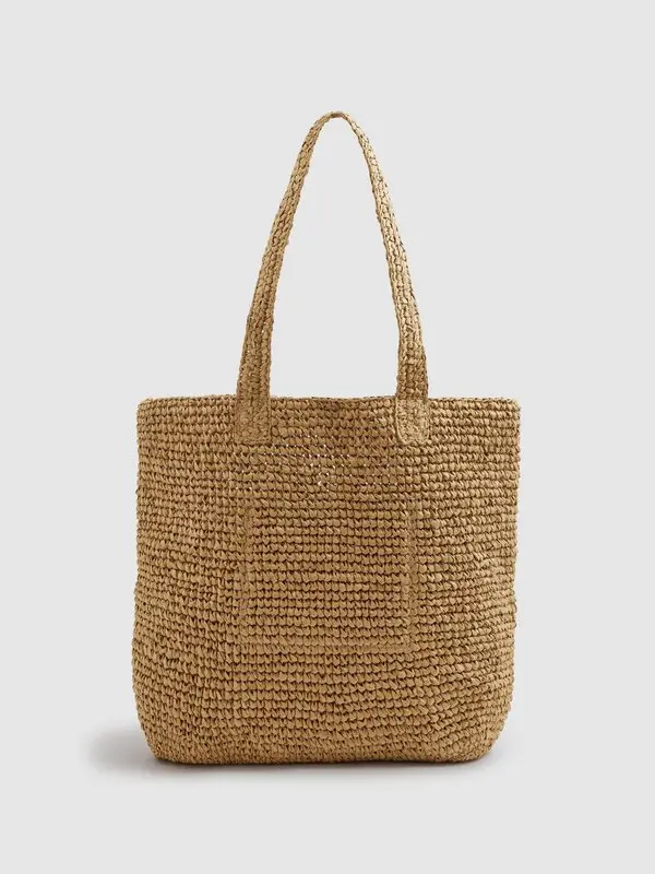 REISS Ravello Paper Tote Bag