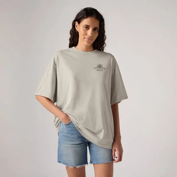 LEVI'S Graphic Short Stack T-shirt - Grey