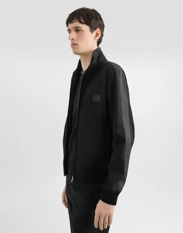 Dolce & Gabbana Wool Canvas Jacket Coats And Jackets