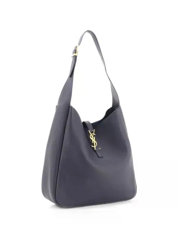Saint Laurent Le 5 A 7 Supple Leather Large Hobo Bag